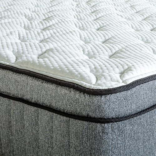 GhostBed Flex 13 Inch Cool Gel Memory Foam & Innerspring Hybrid Mattress, Medium Feel, Made in The USA, Full