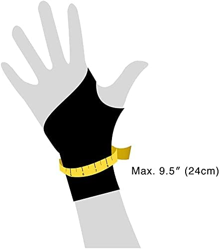 Bracoo Wrist Compression Wrap Brace for Carpal Tunnel, Adjustable Support Strap bands,Weightlifting, Fitness, Tendonitis, Arthritis, Joint Pain Relief, Wrist Tendonitis, Right & Left Hand, WS10