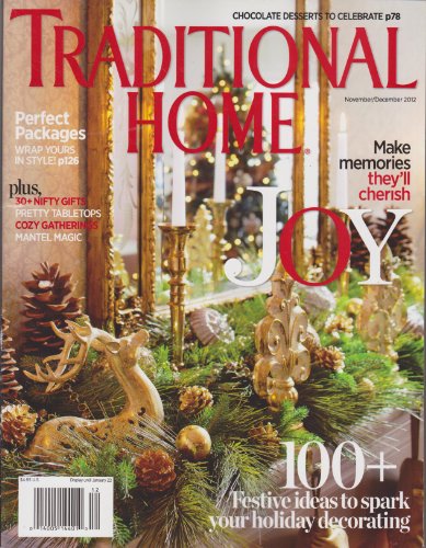 Traditional Home Magazine November / December 2012
