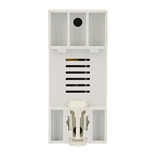 Double LED Display Single Phase Adjustable Voltage Current Protector Voltage Protective Device AC230V 63A 81 x 36 x 60mm