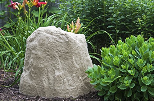 Emsco Group 2181 Large β Lightweight Landscape Rock-Resin, Sandstone