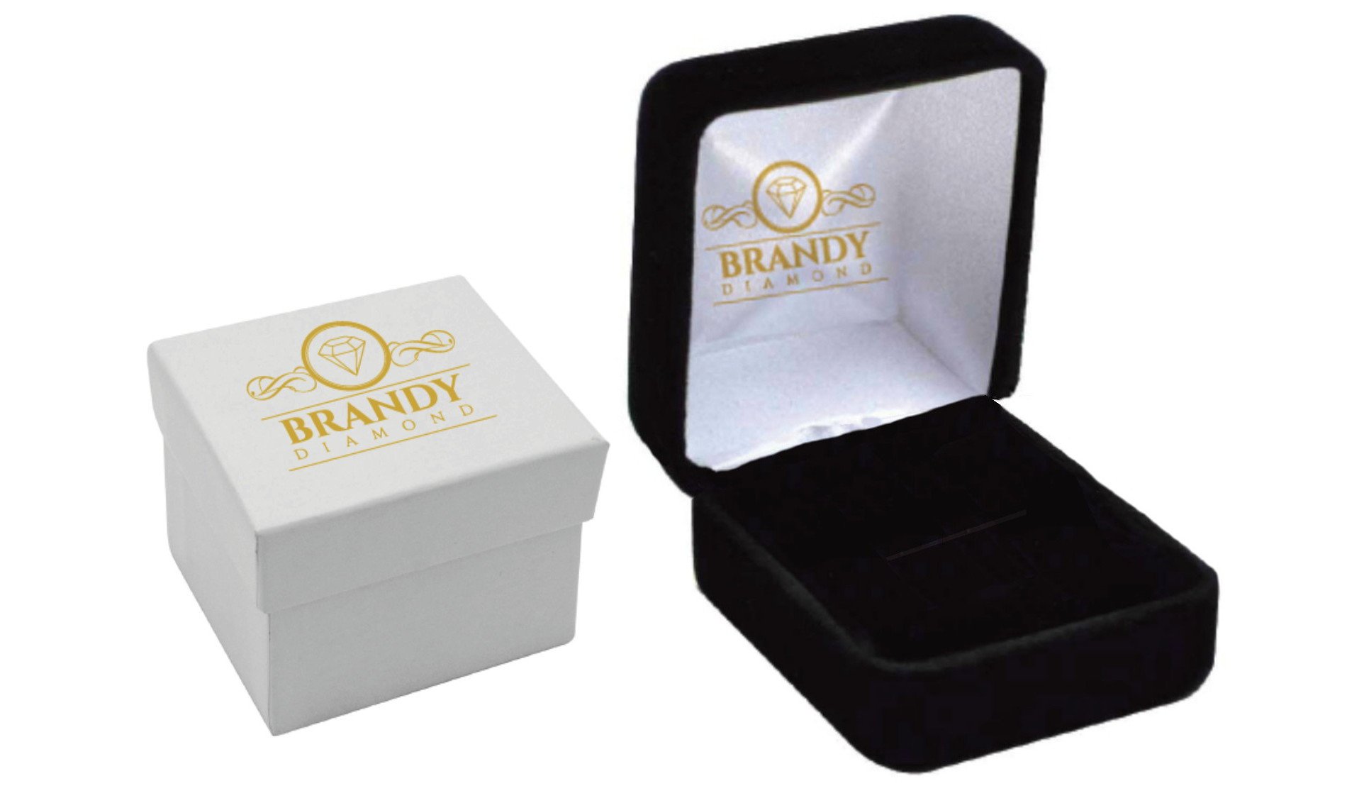 Brandy Diamond 10k Yellow Gold Chocolate Brown Diamond Sparkling Diamond Halo Dangle Earrings 1/2 Ctw.