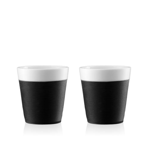 Bistro Mug, Black, 1 Count (Pack of 1)