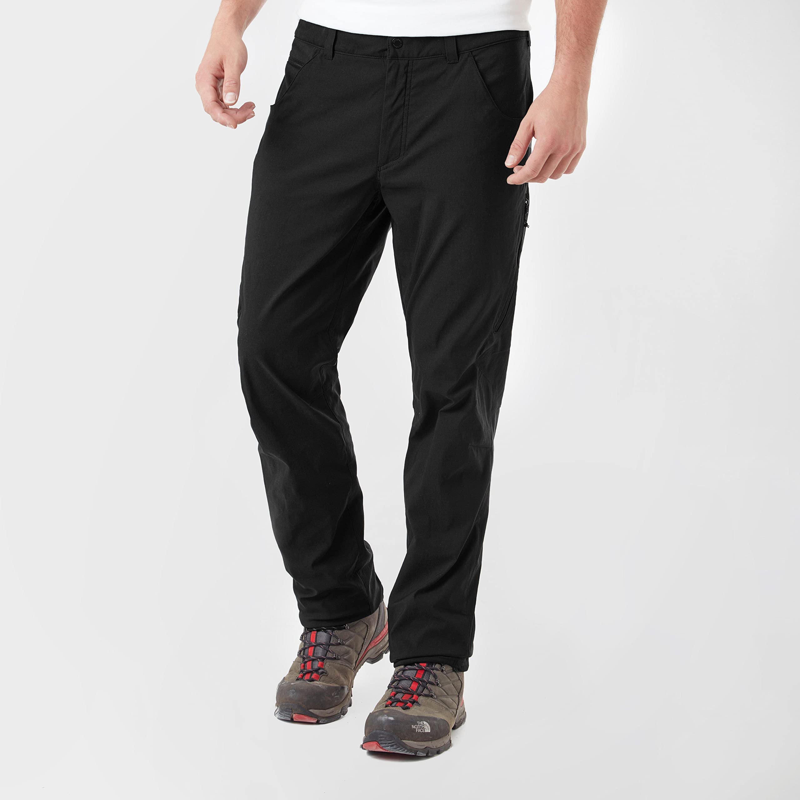 Berghaus Men's Ortler 2.0 Pants, Jet Black, Size 34 34