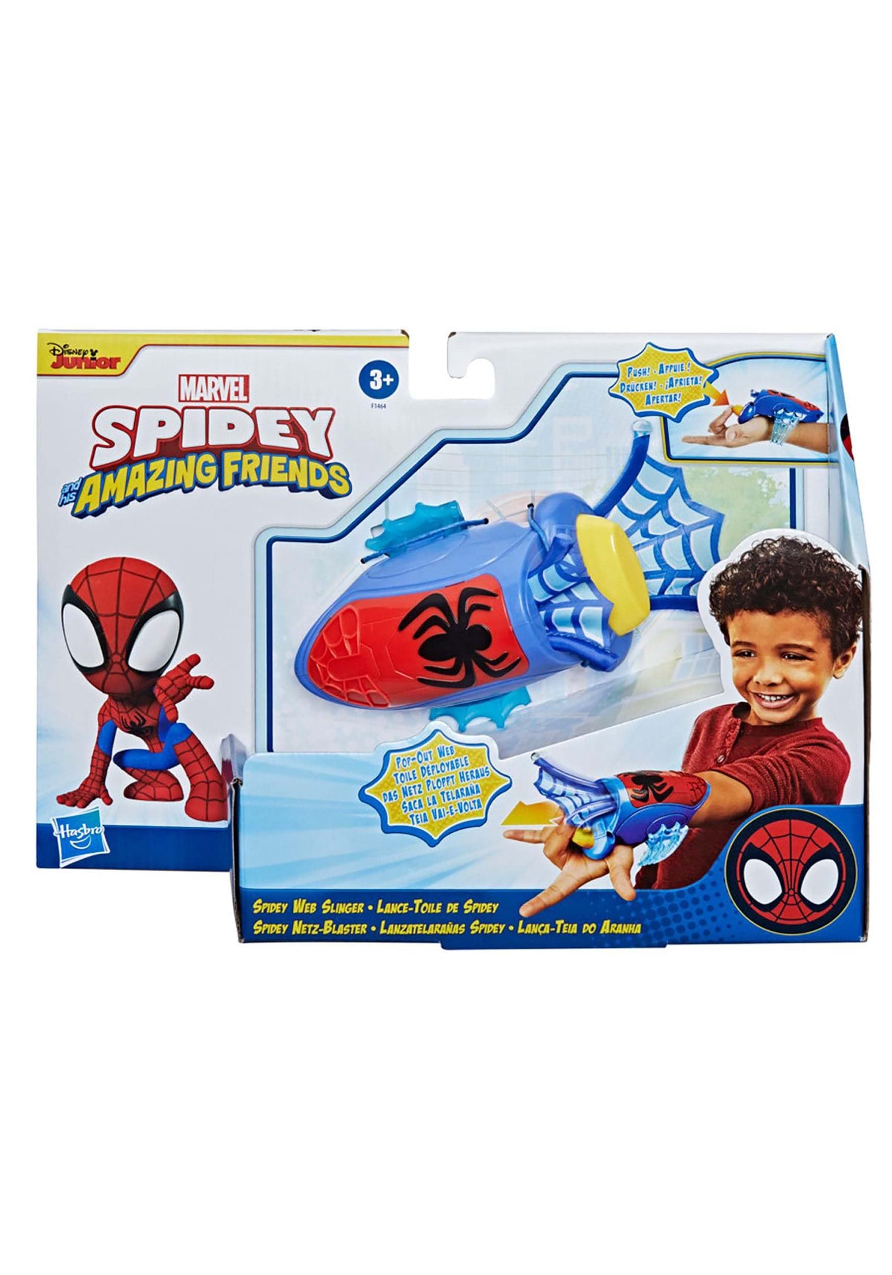 SPIDEY AND HIS AMAZING FRIENDS Hasbro Collectibles Spidey WebSlinger
