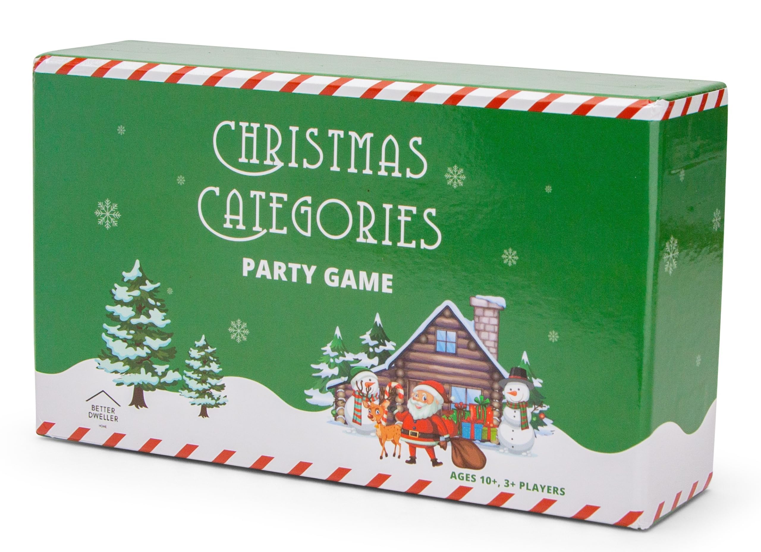 Better Dweller Christmas Categories, Fun Party Game for Card, Trivia and Board Game Lovers This Holiday Season
