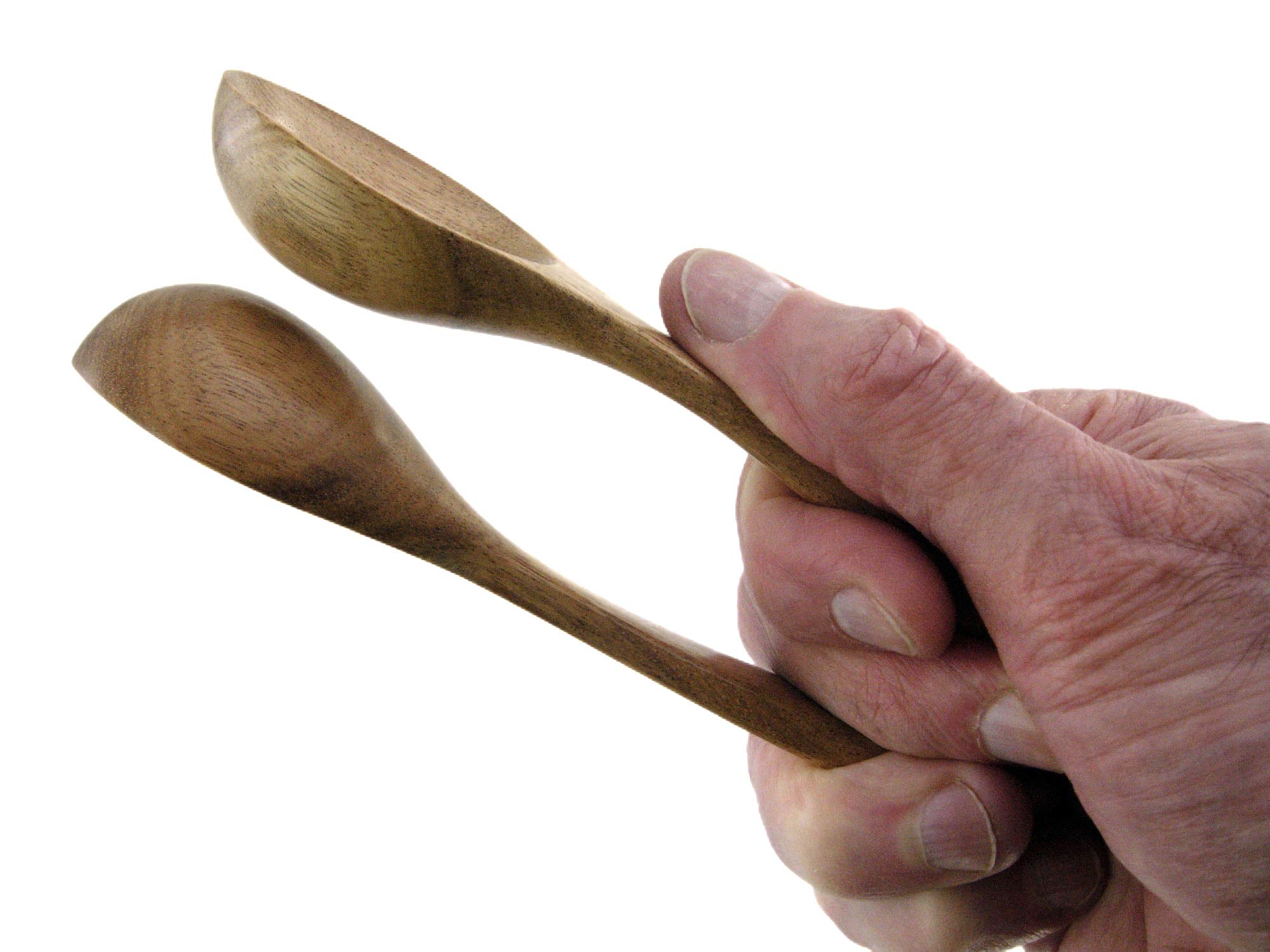 Pea Patch Akashmoni Musical Spoons, Short - w/free instruction booklet