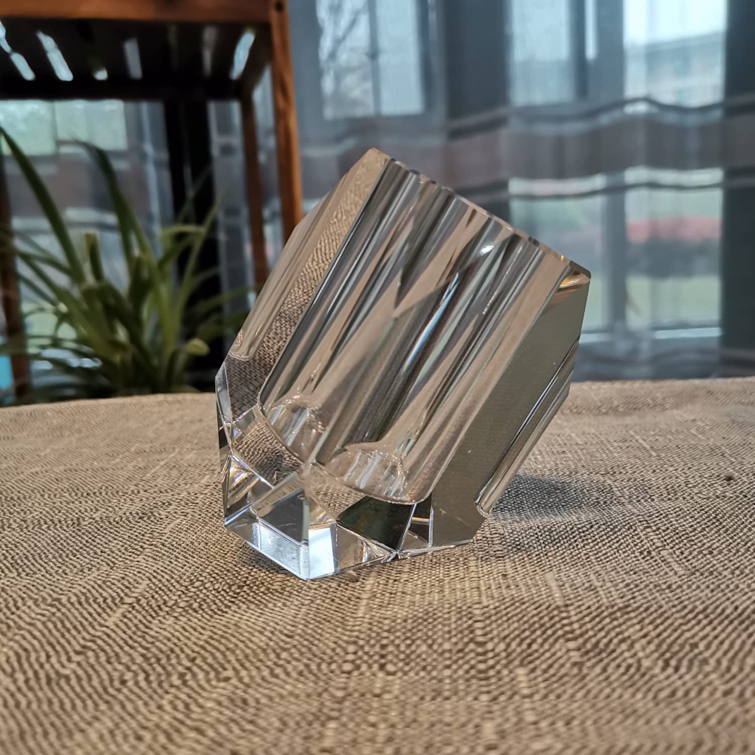 Cosy-YcY Crystal Toothpick Holder, Elegant Toothpick Dispenser, Clear Cube Toothpick Box For Housewarming Gift/Christmas,Can Be Used For Home Décor (style one)