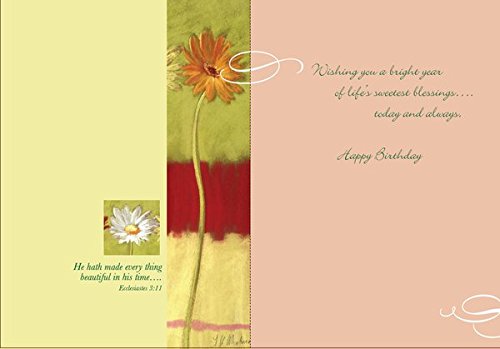 Gracefully Yours Blooming Wishes Birthday Greeting Cards featuring Nel Whatmore, 12, 4 designs/3 each with Inspirational Message