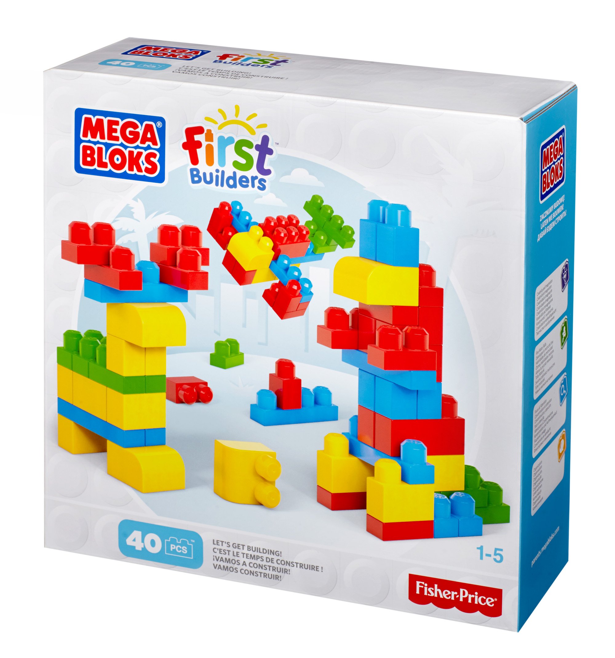 Mega Bloks Let's Start Building 40 pieces