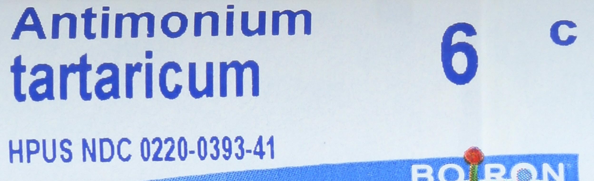 Boiron Antimonium Tartaricum 6c, 80 CT