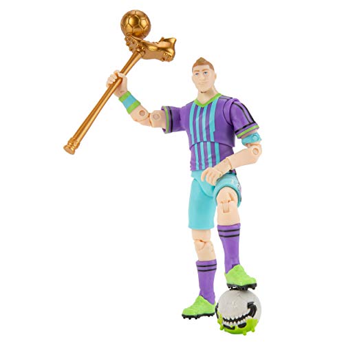 FORTNITE Legendary Series, Aerial Threat, 1 Figure Pack - 6” Articulated Action Figure - Includes Harvesting Tool, 3 Weapons, 1 Back Bling, 3 Interchangeable Heads - Collect Them All