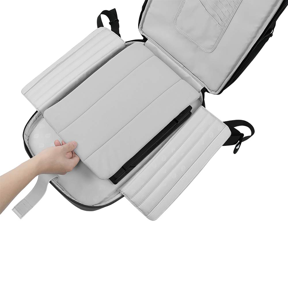 BUBM Large Capacity Backpack Bag for PS5 Console Controller Travel Storage Carry Backpack for PS5