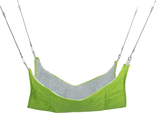 TRIXIE Small Animal Hanging Hammock for Ferrets, Soft and Cozy, Cage Accessory, Hooks Included