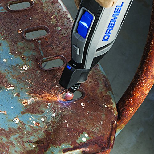 Dremel 4300-5/40 High Performance Rotary Tool Kit with LED Light- 5 Attachments & 40 Accessories- Engraver, Sander, and Polisher- Perfect for Grinding, Cutting, Wood & 335-01 Plunge Router Attachment