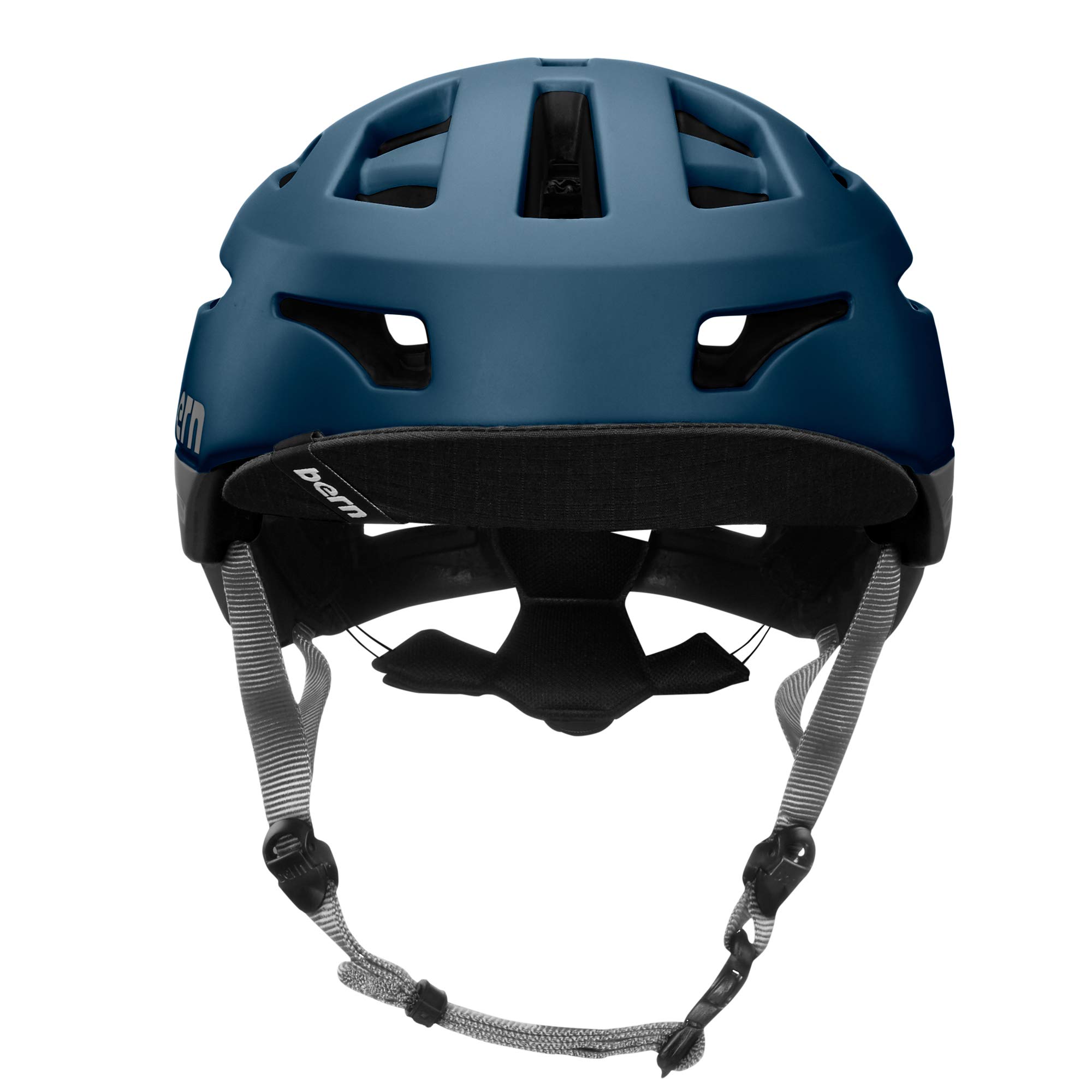 BERN, Union Helmet with Flip Visor, Matte Muted Teal, Small