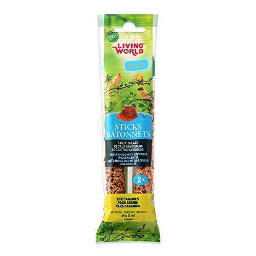 Living World Canary Honey Treat Sticks, 2-Ounce