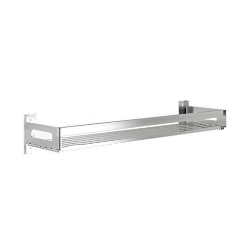 DRNKS Kitchen Wall Shelf Bathroom Wall Hanging 304 Stainless Steel Punch Free Wall-Mounted Household Multifunctional Seasoning Shelf Suitable for Kitchen ( Size : 30cm )