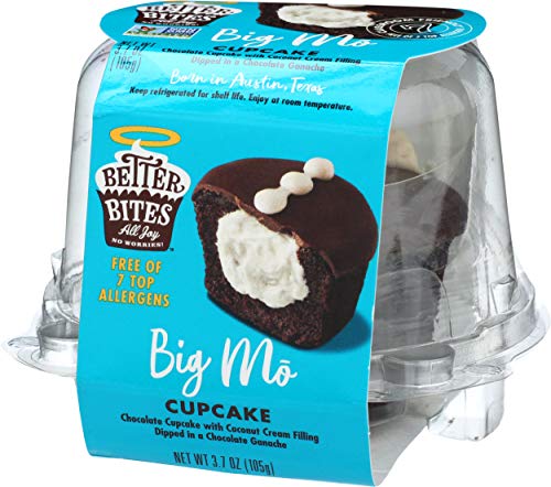 Better Bites, Big Mostess Chocolate Cupcake, 3.7 Ounce