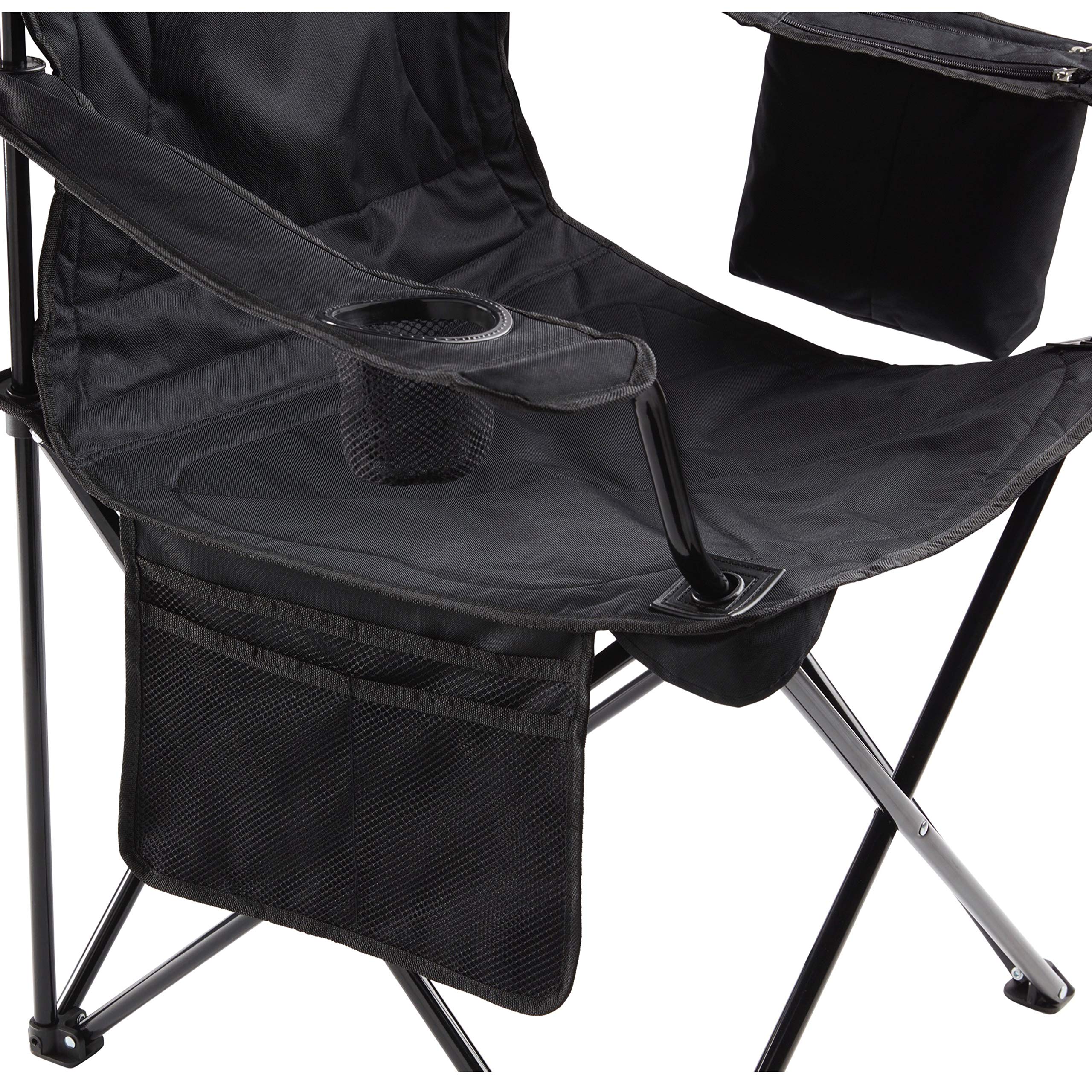Coleman 50 Quart Xtreme 5 Day Cooler with Wheels | Coleman Camping Chair with Built-In 4-Can Cooler