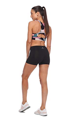 Body Glove Active Women's GET Shorty Performance FIT Activewear Short, Pale Pine, X-Small