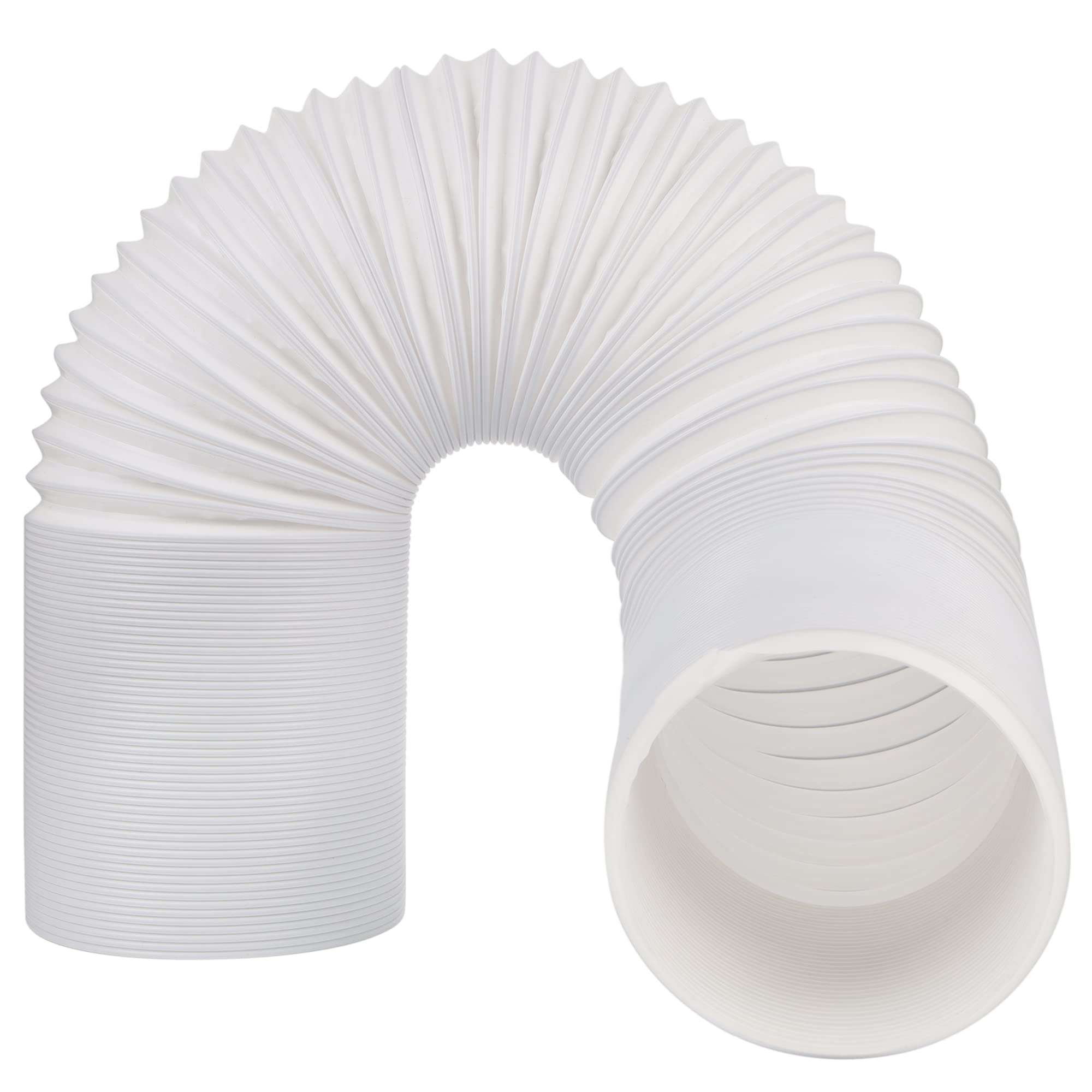 Cllayees Air Conditioner Hose Portable Exhaust Vent, 5.9" Diameter 80" Length Anti-Clockwise Thread, Expandable AC Universal Hose Compatible with Most Portable Air Conditioners