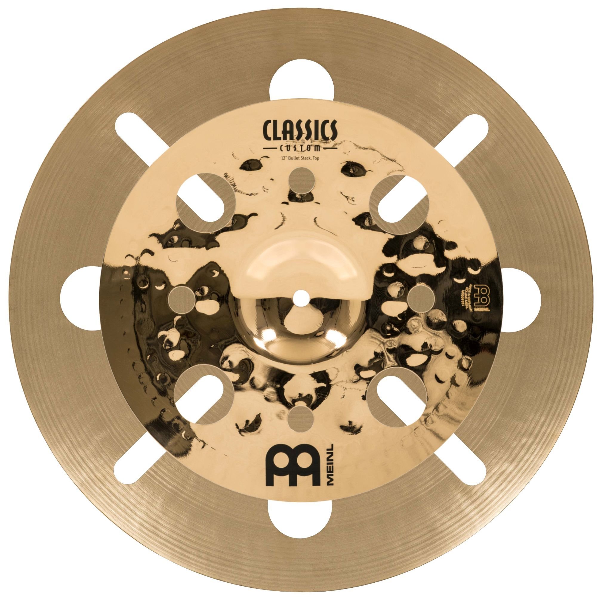 Meinl Cymbals AC Luke Holland Artist Concept Model Byzance/Classics Custom Bullet Stack, inch