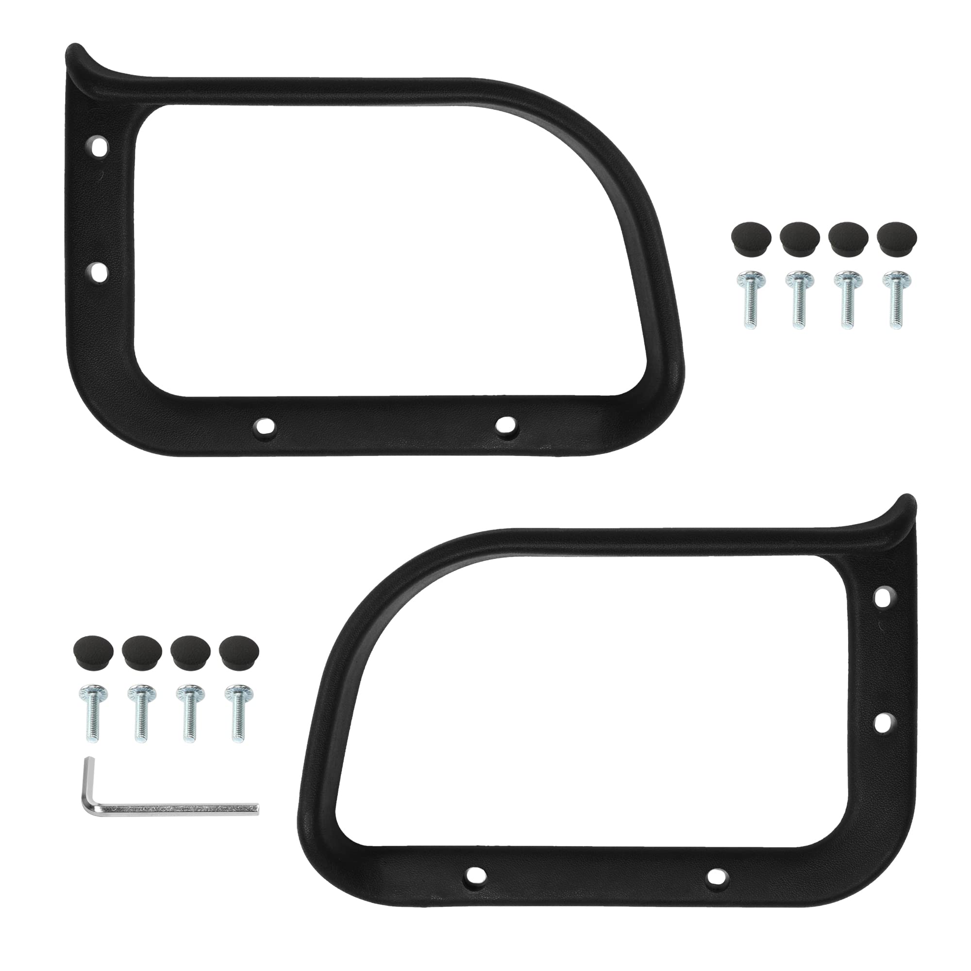 Home Office Study Gaming Chair Loop Arm Kits Replacement Rounded Style Right and Left