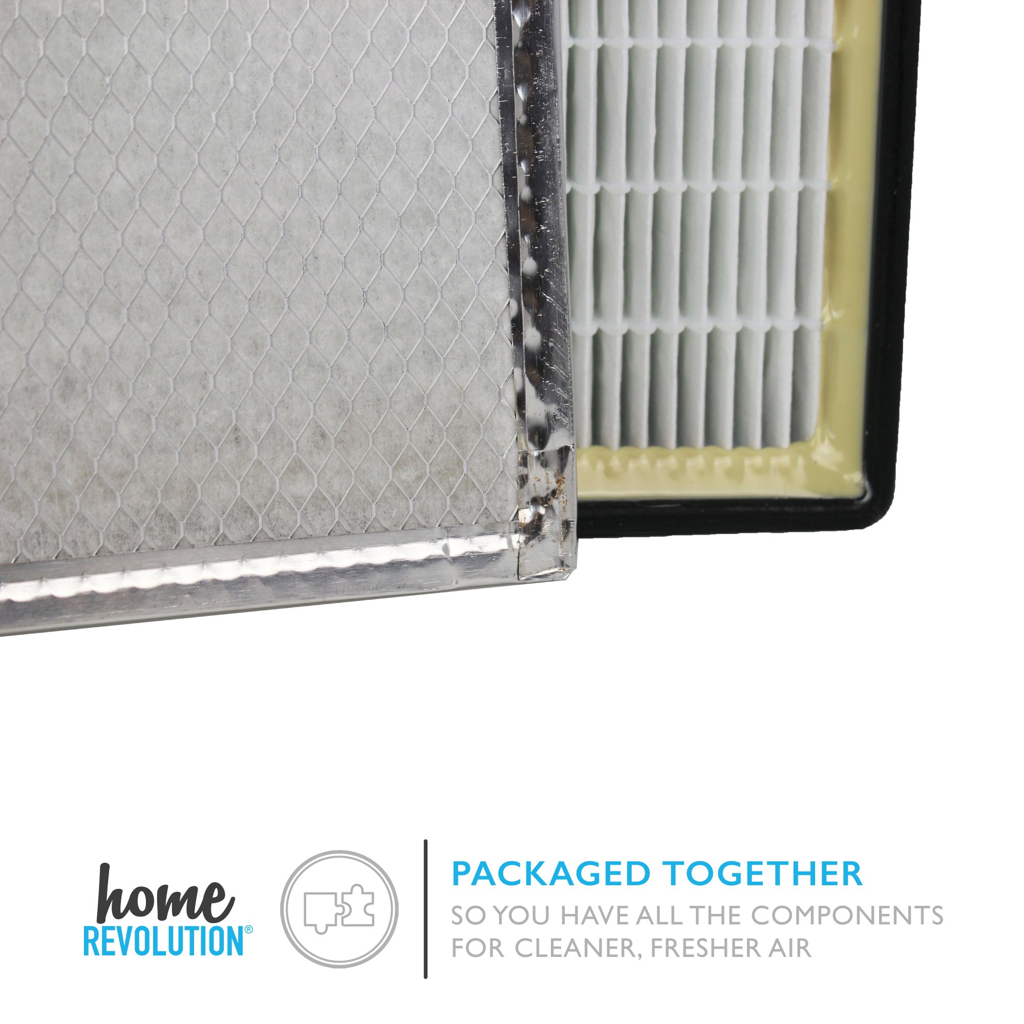 Home Revolution Replacement Filter, Fits Broan Nutone and Venmar Air Exchanger Air Purifier and Part ACCGSFHP2