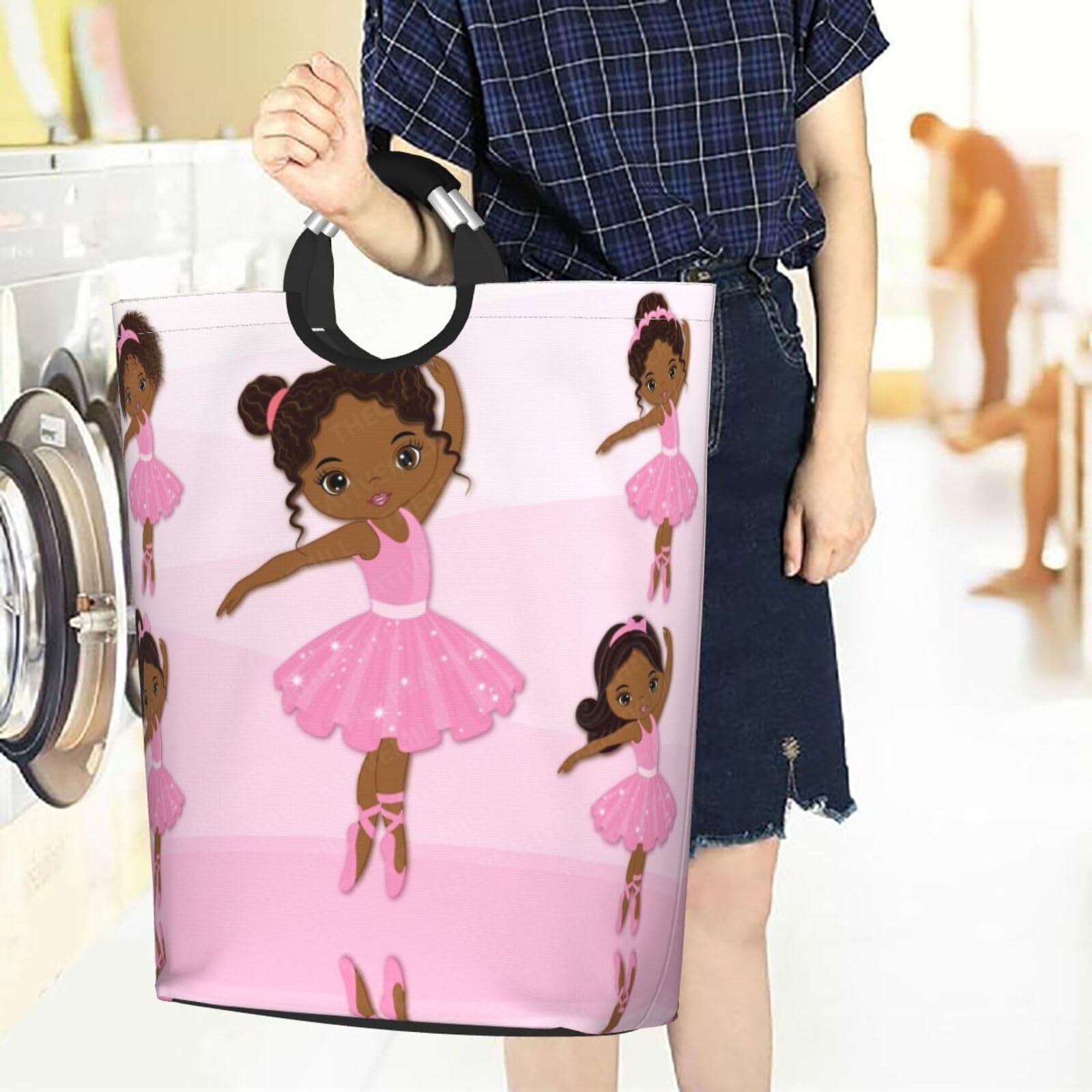 Gbuzozie Blue Marble Texture Laundry Hamper Storage Basket Toys Clothes Organizer Bin For Home Bathroom Bedroom Dorm Nursery, 52l