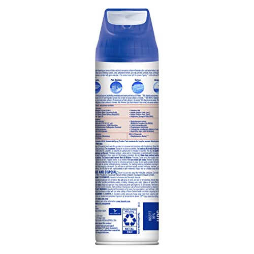 Lysol Pet Odor Eliminator Spray, Sanitizing and Disinfecting Spray for Pet Odors, 15oz (Pack of 3)