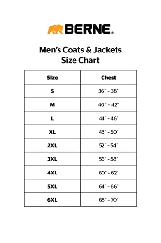 Berne Men's Lightweight Echo One One Concealed Carry Jacket, Large Regular, Bark