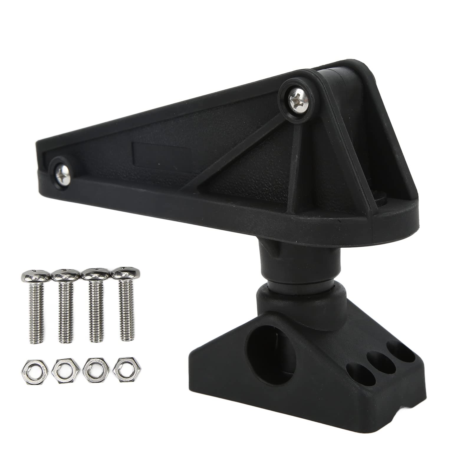 Chiwe Anchor Lock Side Deck Mount, Stay Stable Boat Anchor Mount Easy to Use Boat Accessories Adjust Anchor Lines for Boat for Still Water Fishing