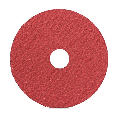 BHA Ceramic Resin Fiber Sanding and Grinding Discs, 4.5โ x 7/8โ, 60 Grit - 25 Pack