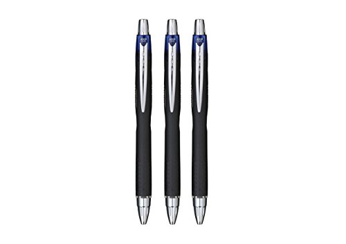 uni-ball Jetstream Retractable SXN-210 Rollerball Pen - Blue, Pack of 3