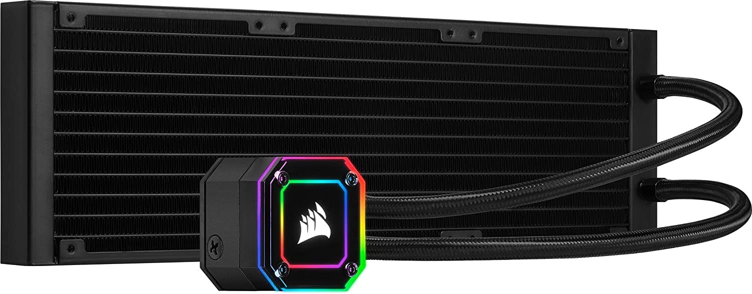Corsair iCUE H150i Elite, CW-9060048-WW, Capellix, RGB Pump + Fans, 360mm (Renewed) fot Desktop