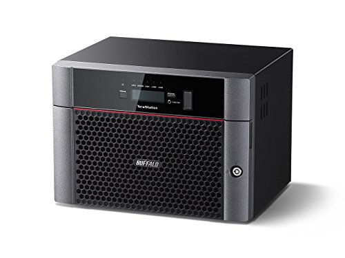 BUFFALO TeraStation 5810DN Desktop NAS 16TB (4x4TB) with HDD NAS Hard Drives Included 10GbE / 8 Bay/RAID/iSCSI/NAS/Storage Server/NAS Server/NAS Storage/Network Storage/File Server