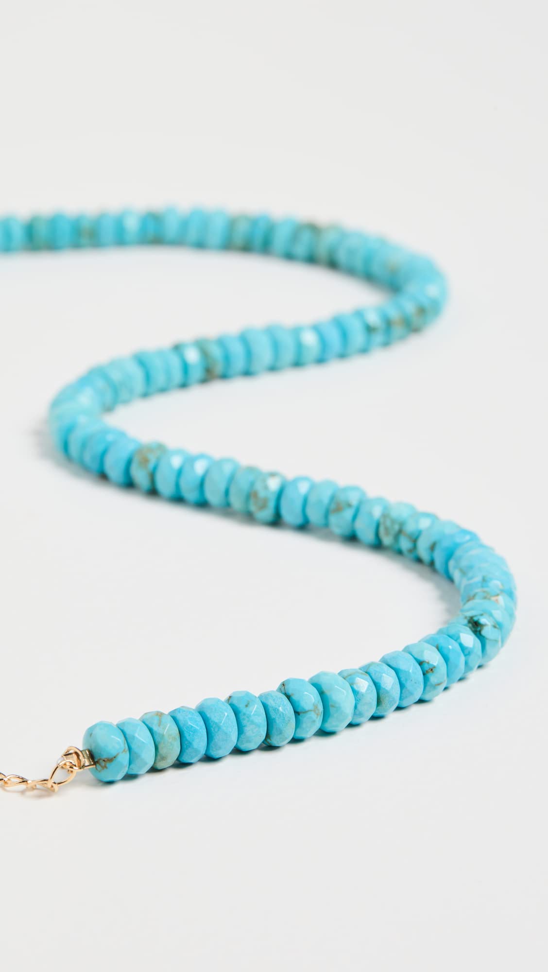 Cloverpost Women's Hampton Necklace, Turquoise, Blue, One Size