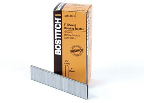 Bostitch SB97-1GLS 1-in Leg 20-Gauge 3/16-in Crown Staple Galvanized (5,000 pk)