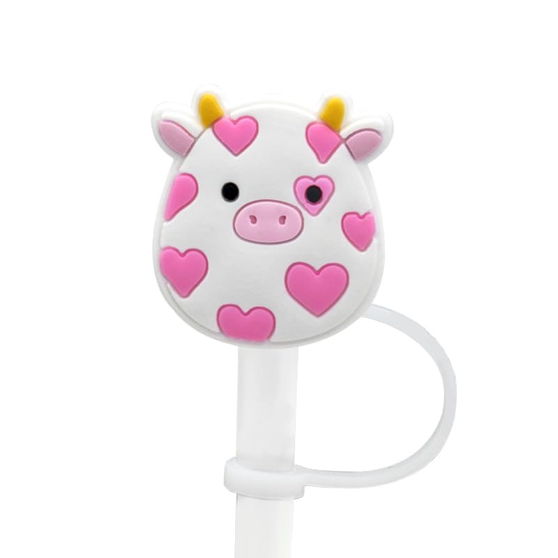 Funny Silicone Straw Topper fit Stanley 30&40 Oz,Straw Cover Cap for Stanley, Cute Straw Cover Kids Themed Party Gifts Decoration,Drinking Straw Tip Covers for Stanley(1777-45-46-47-49)