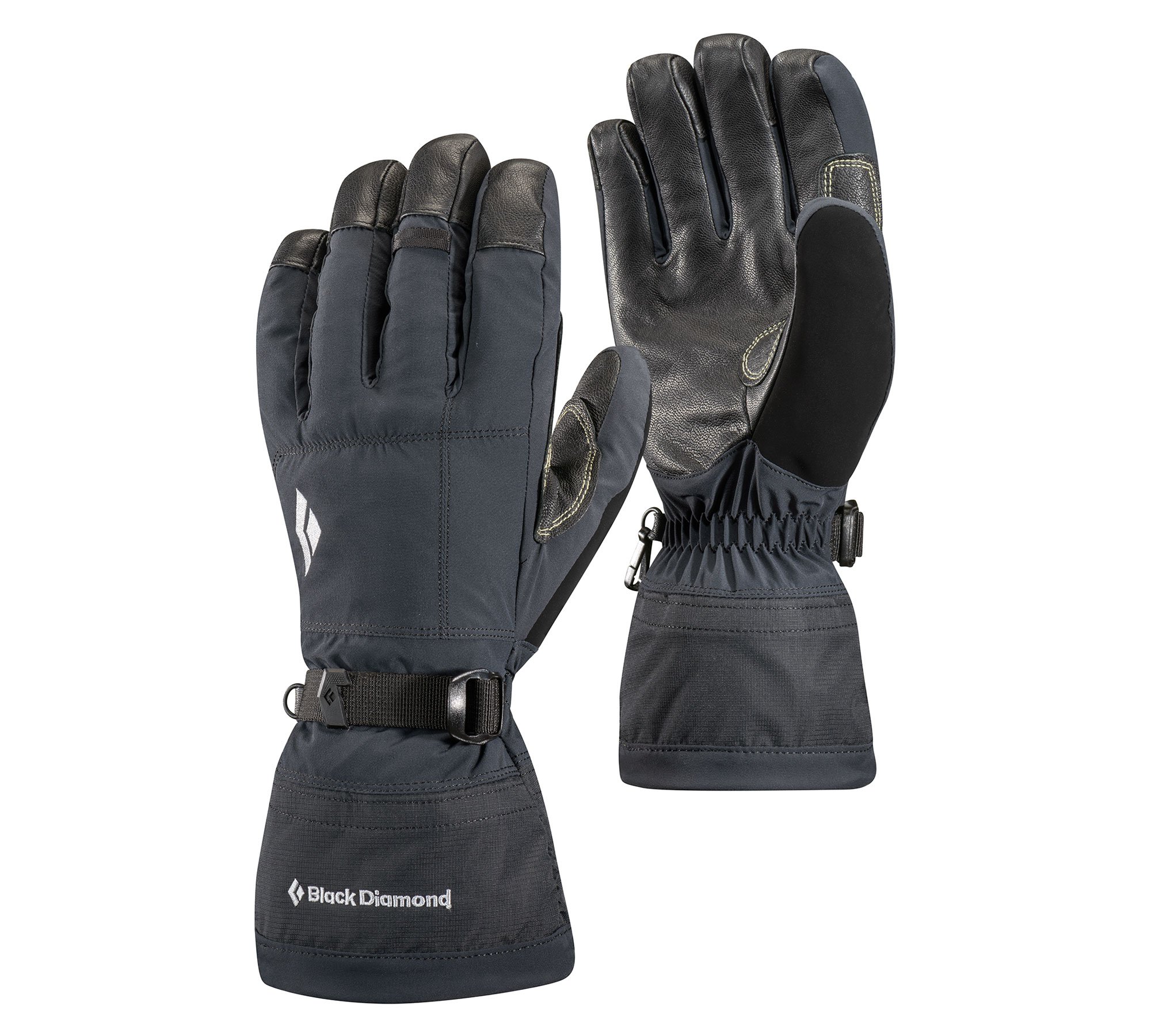 Black Diamond Soloist Cold Weather Gloves, Black, Medium