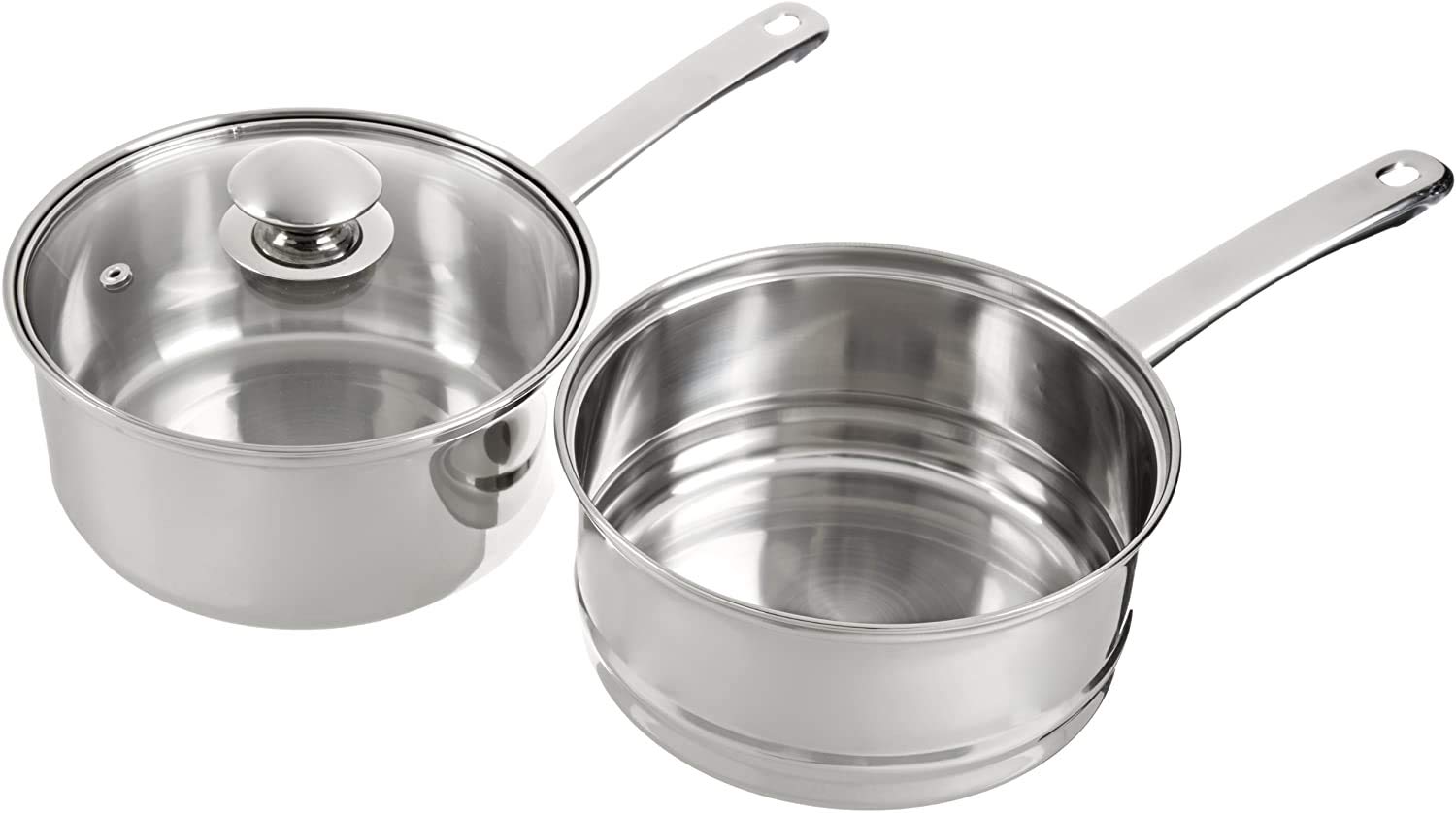 ExcelSteel 3 Piece Boiler, 2.5 quart, Stainless Steel