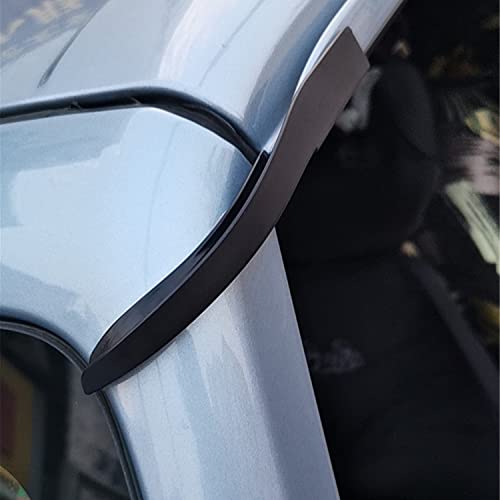 JUNLELI Roof Rain Gutter Extensions Hardtop Diverter Channel Guard for Jeep JK JKU Wrangler 2007-2017 2/4Doors Car Exterior Accessories