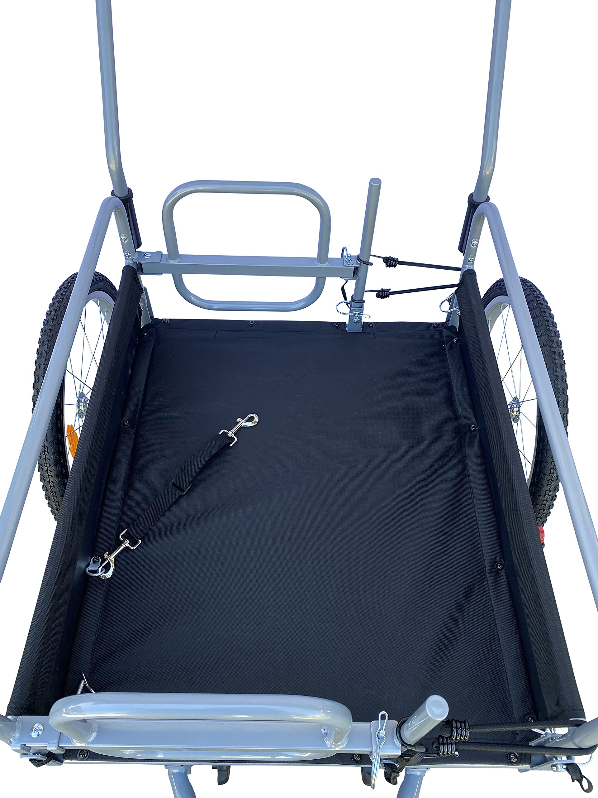 Booyah’s Cargo Stroller and Bicycle Bike Trailer Suspension Beach Sport Cart