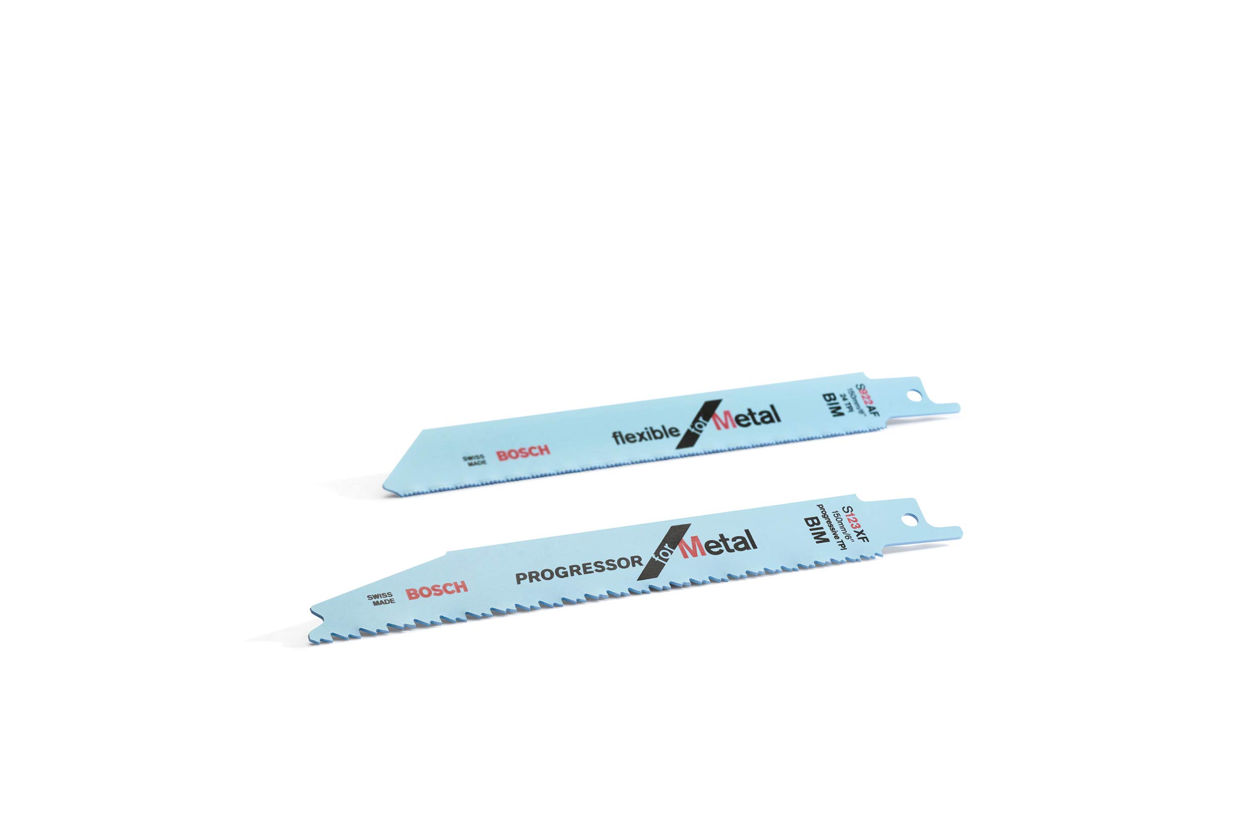Bosch Professional 260925C109 2 TLG. Säbelsägeblatt (für Metall, Zubehör Säbelsäge) 2-Piece Set. Reciprocating Blade, Accessory Sabre Saw