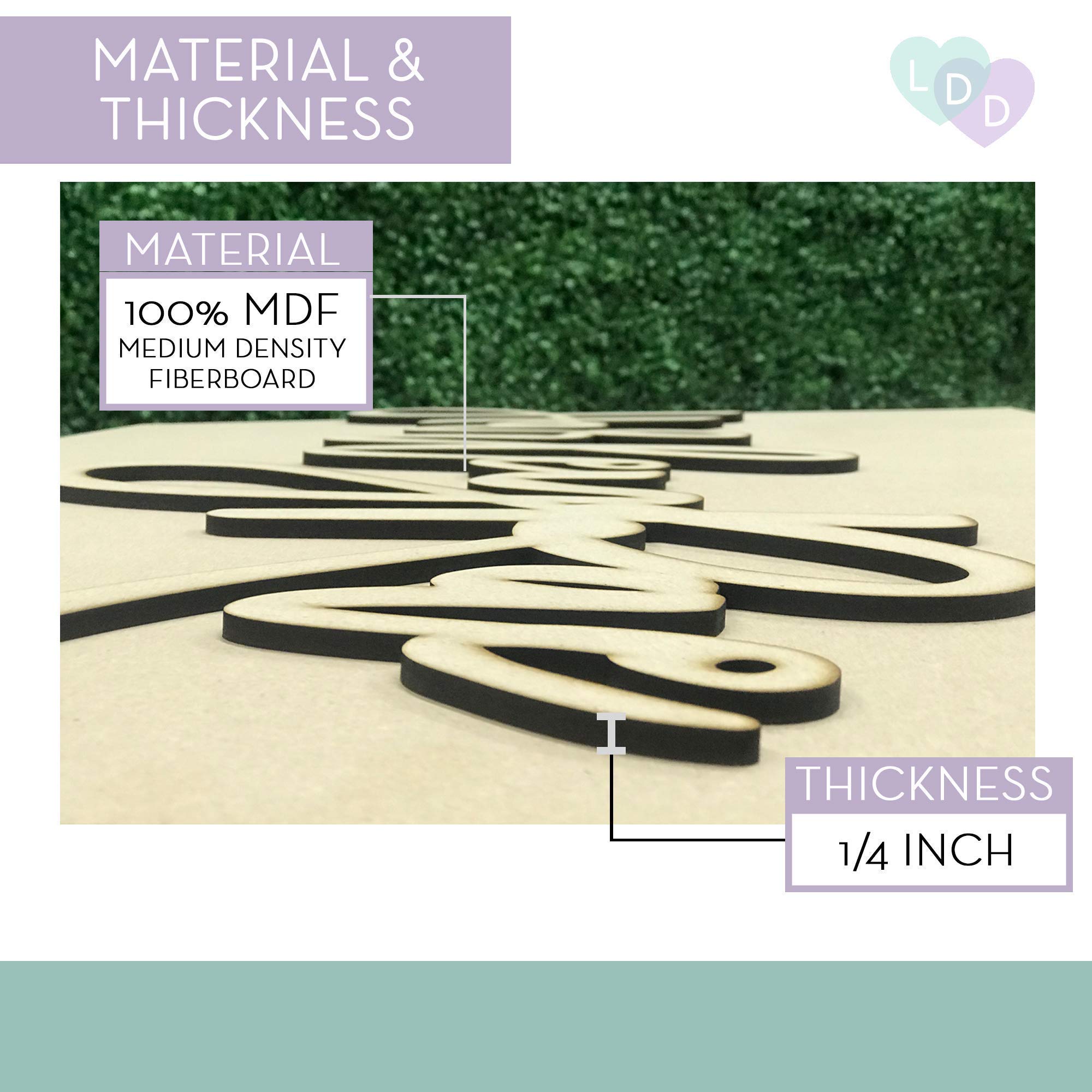 Congrats Grad Wooden Sign - 5 Sizes: 12, 18, 24, 30, 36 inches wide - For Graduation Party, Grad Backdrop, Cap and Gown- Made by Lavender Dots Design