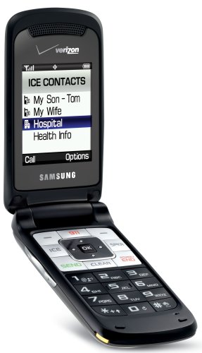 Samsung Knack, Black (Verizon Wireless)