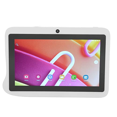 Cosiki Kids Tablet US Plug 100240V 5MP Front 8MP Rear 7in 1960x1080 IPS HD Photography Tablet for 10.0 (White)