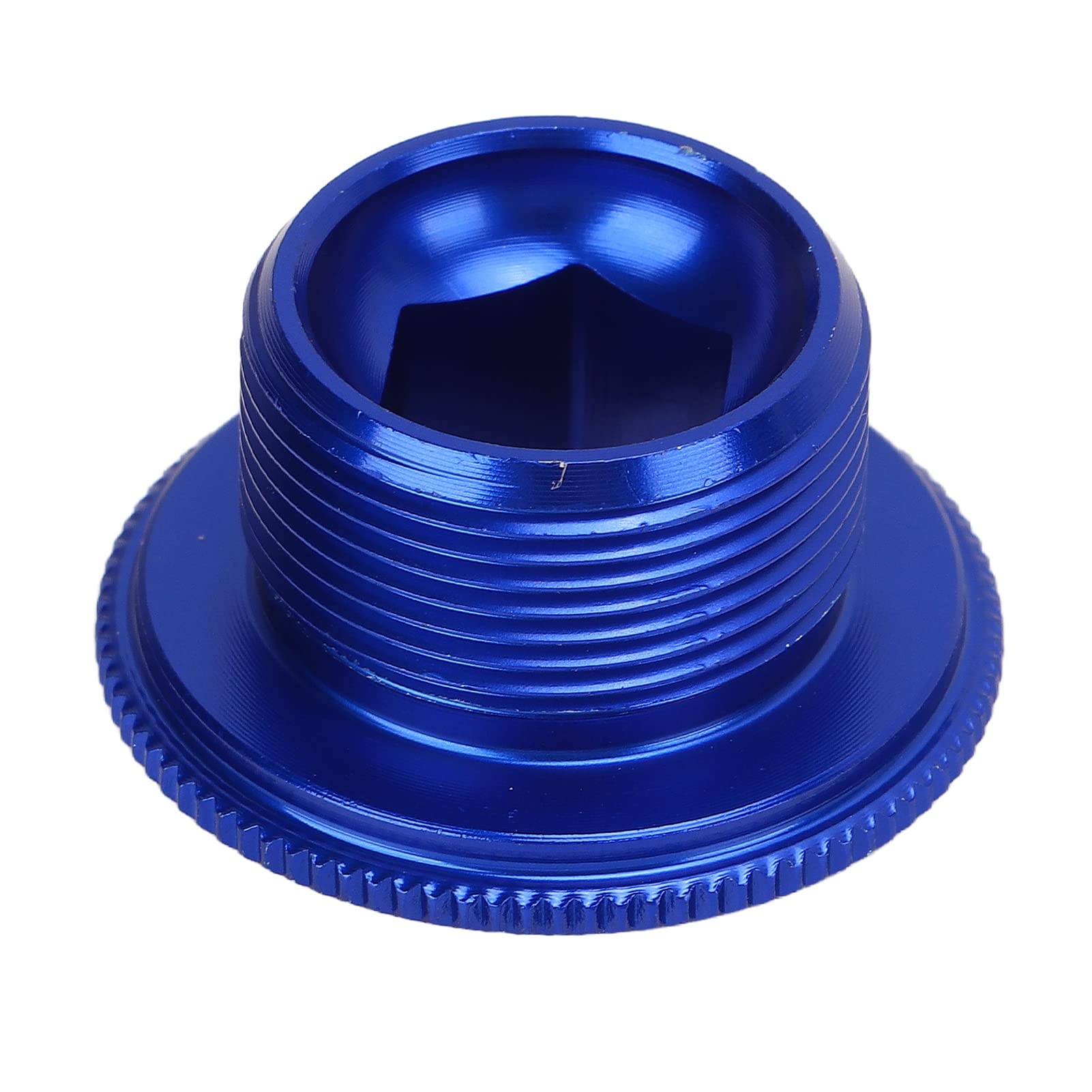 Bike Crank Cover Screws, 3pcs M19 Aluminum Alloy M19 Crank Screw for Road Bikes(Blue)