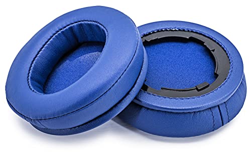 Ear Pads Compatible with WaveSound 3 Headphones, Protein Leather/Memory Foam Ear Cushions (Blue)